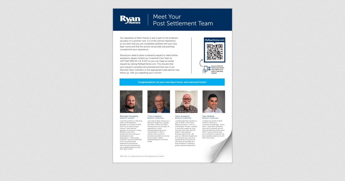 Meet Your Post-Settlement Team