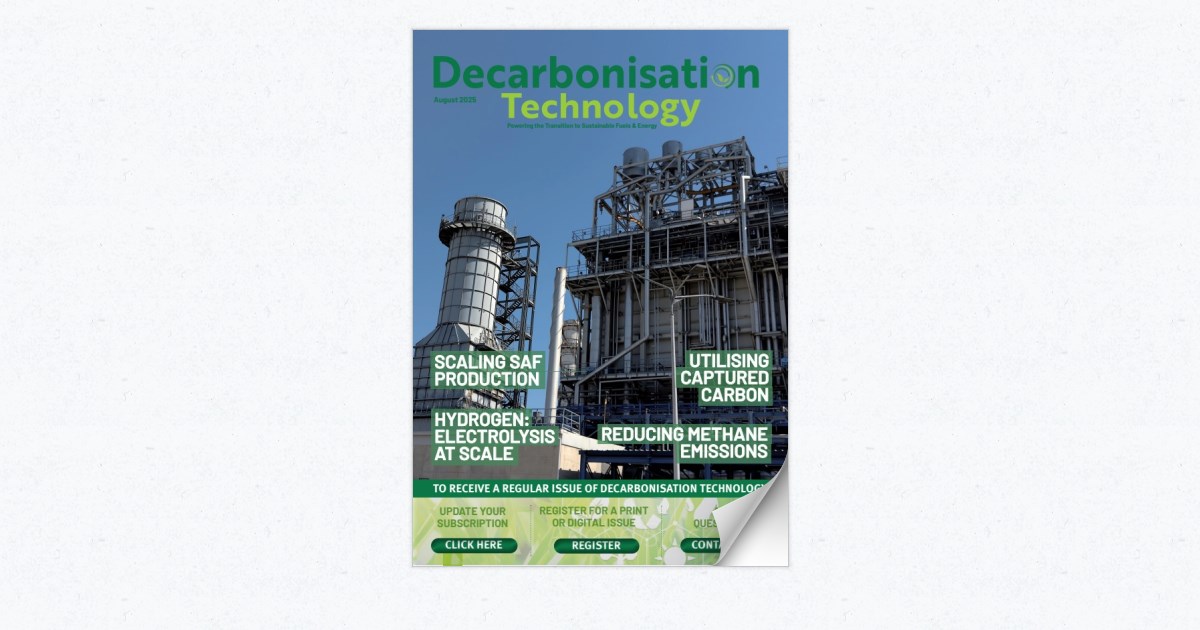 Decarbonisation Technology August 2025 Issue - Page 2