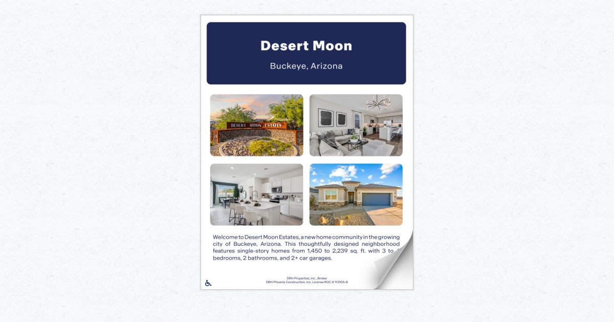 Desert Moon Estates - Buckeye, AZ - Page 3