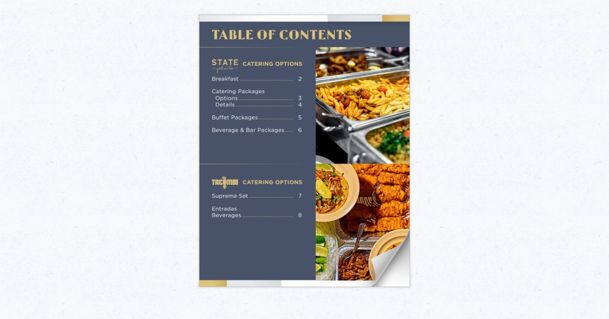 Empire Lounge Catering - Page 4