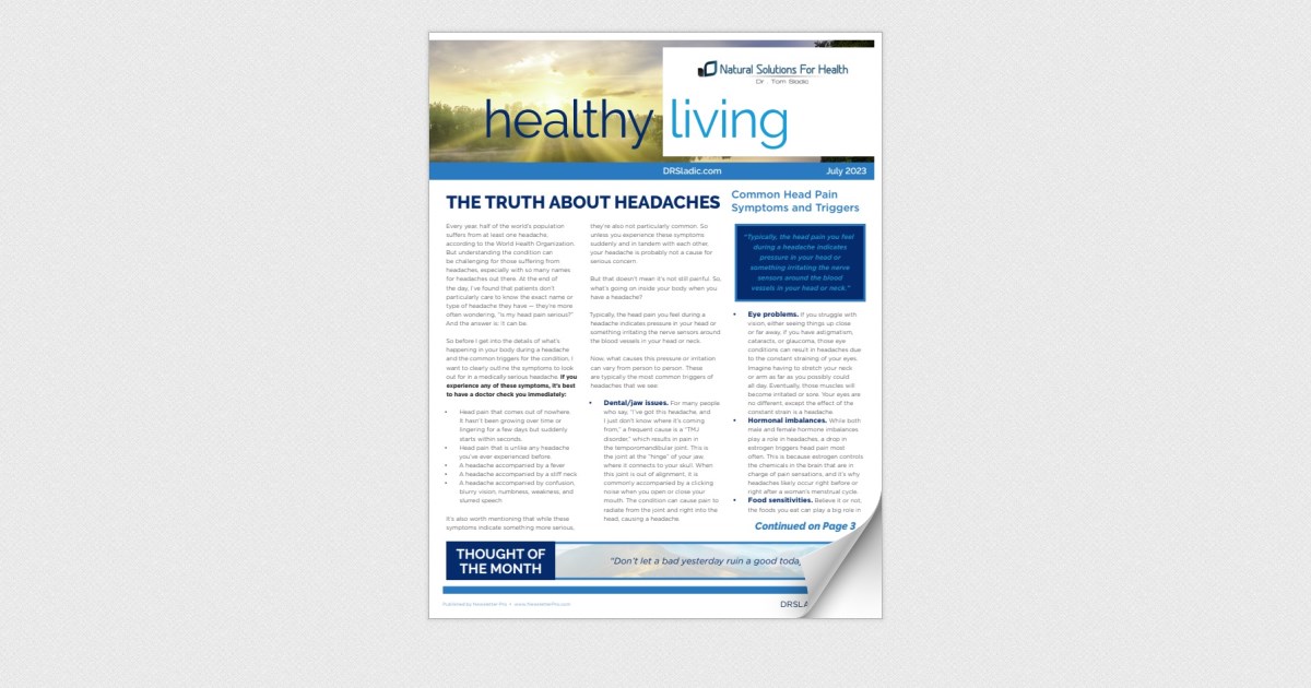 Natural Solutions For Health - July 2023