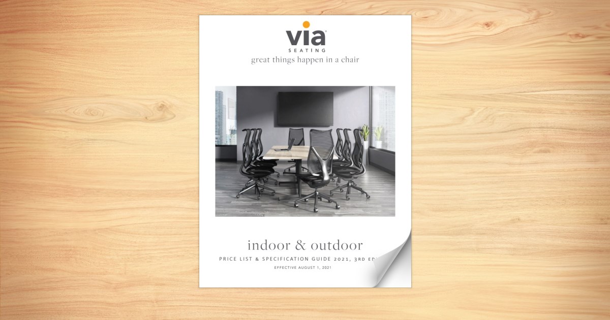 Via Seating's 2021 Price Book, 3rd edition - Page 116