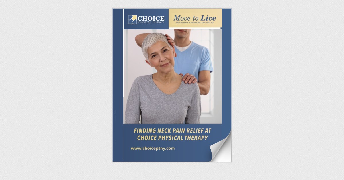 ChoicePT_Finding Neck Pain Relief At Choice Physical Therapy