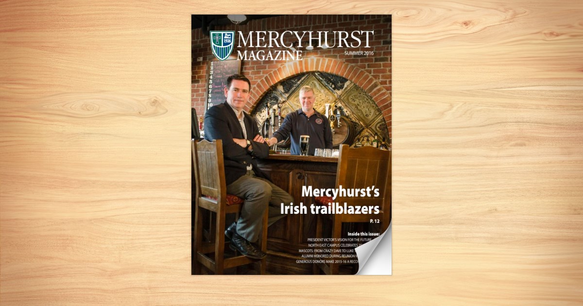 Mercyhurst Magazine Summer 2016 - Page 42