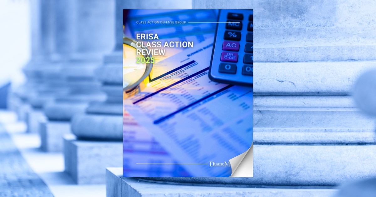 ERISA Class Action Review – 2025