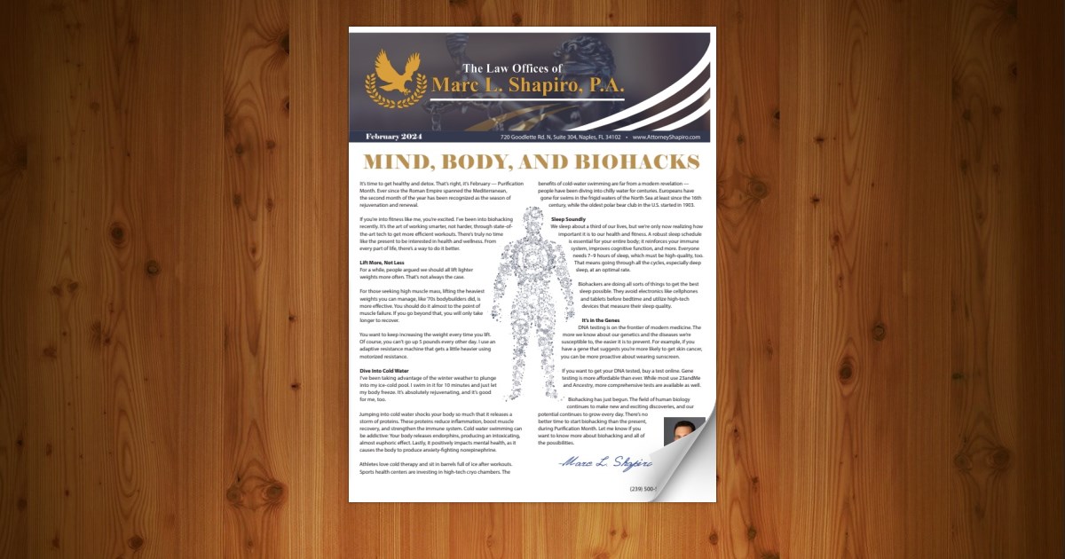 The Law Offices of Marc L. Shapiro, P.A. - February 2024