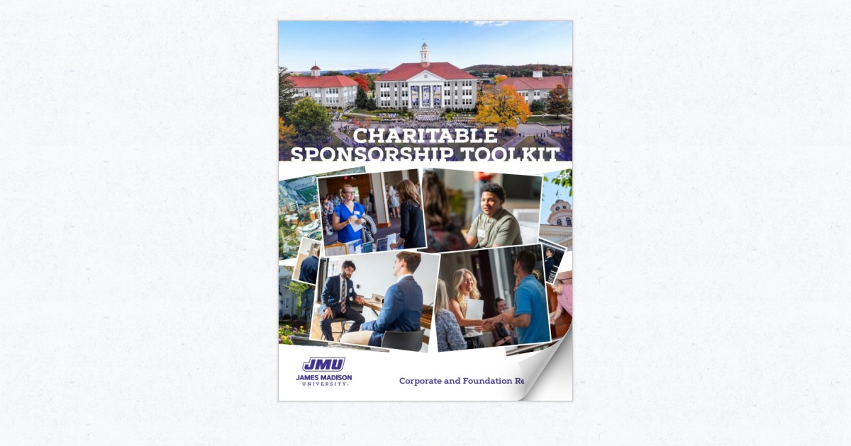 JMU CFR Charitable Sponsorship Toolkit 2026