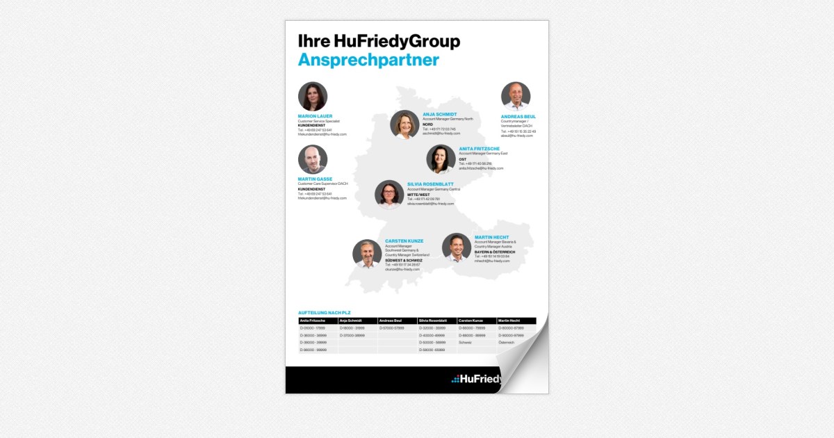 Ihre Ansprechpartner | Sales Map