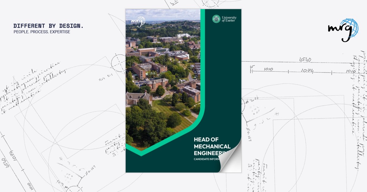 Head of Mechanical Engineering - Uni of Exeter