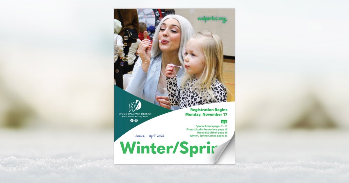 2026 Winter/Spring Brochure - Wood Dale Park District