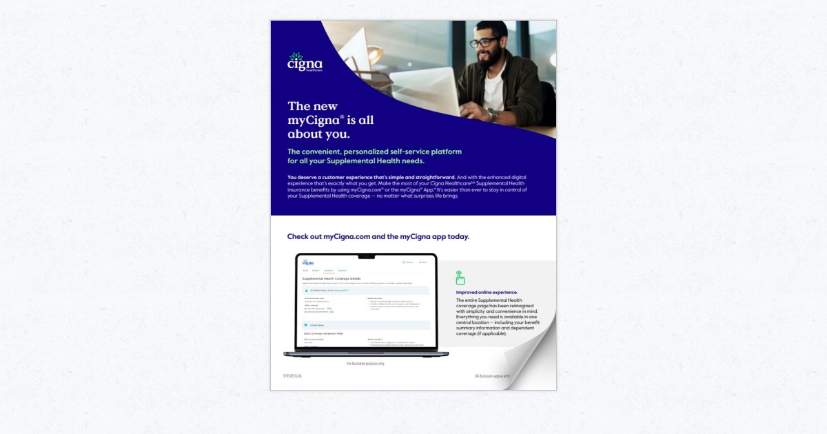 2024 myCigna Enhancements for Supplemental Health Plans - Page 2