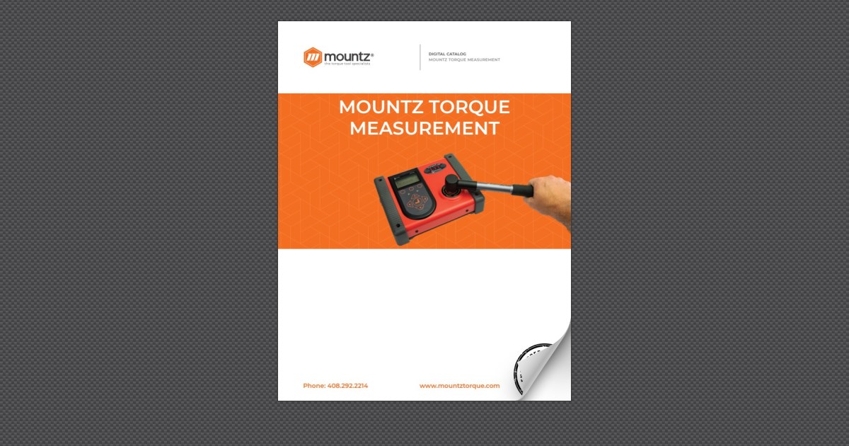 Mountz Torque Measurement Equipment Catalog