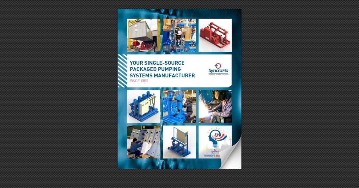SyncroFlo Packaged Pump Manufacturer Brochure_lr