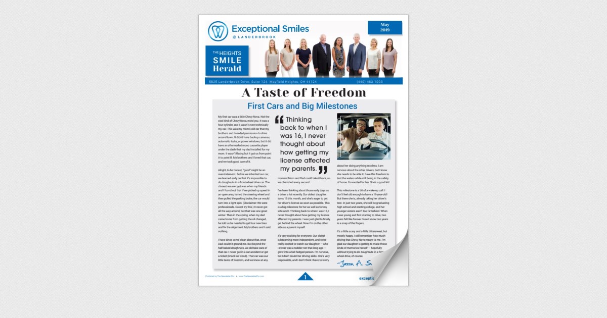 Exceptional Smiles @ Landerbrook May 2019 - Page 4