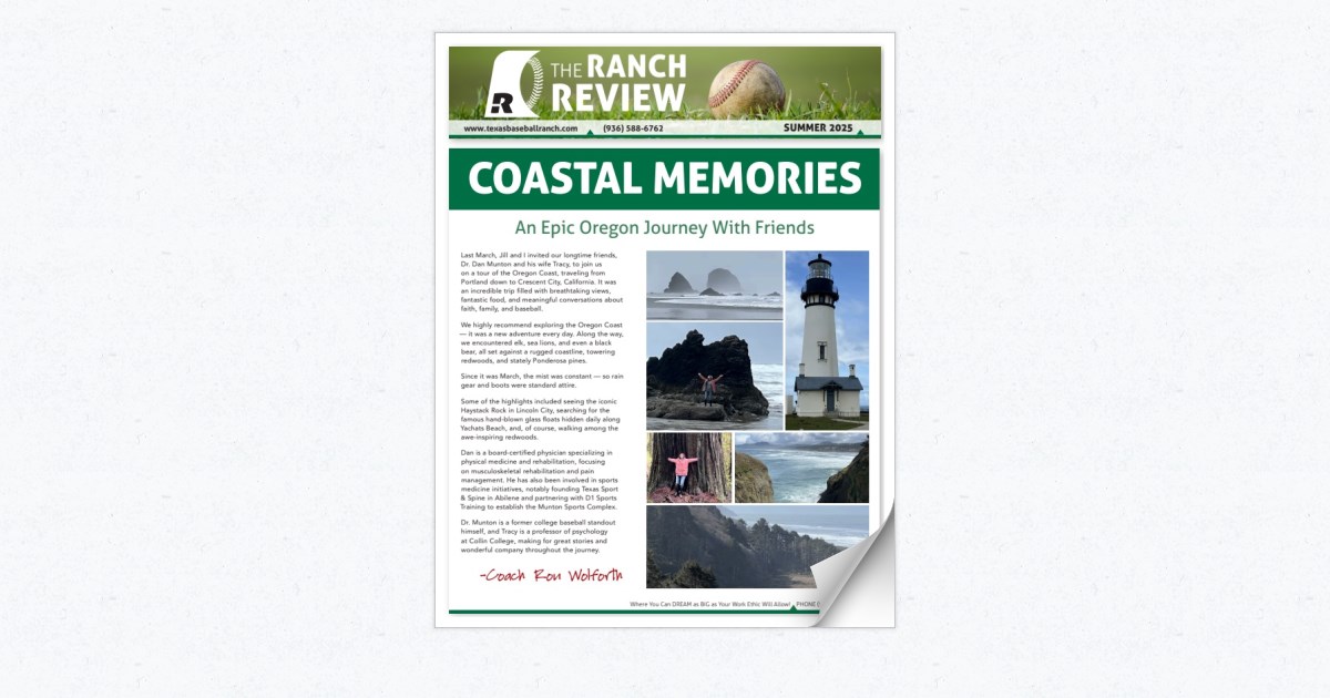 Texas Baseball Ranch - Summer 2025