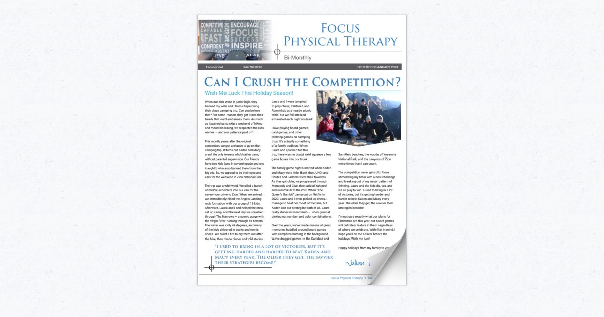 Physical Therapy Example - Page 3