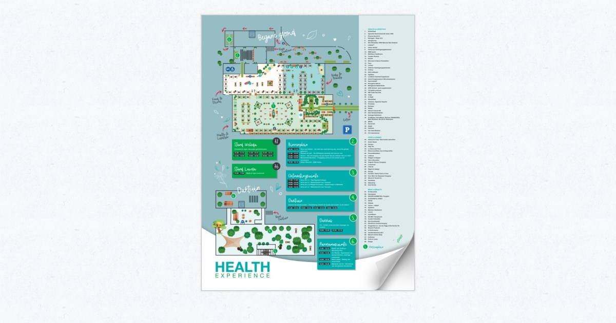 Health Experience 2024 plattegrond