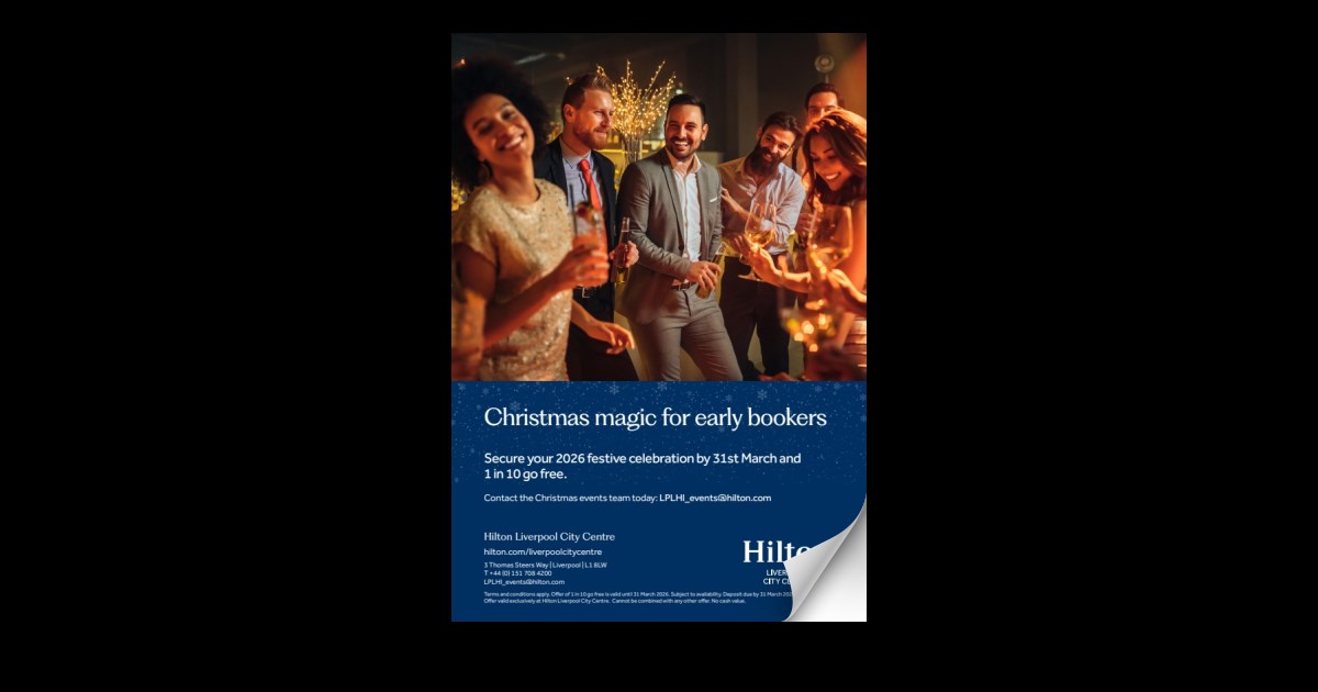 Hilton Liverpool City Centre Christmas Brochure 2025