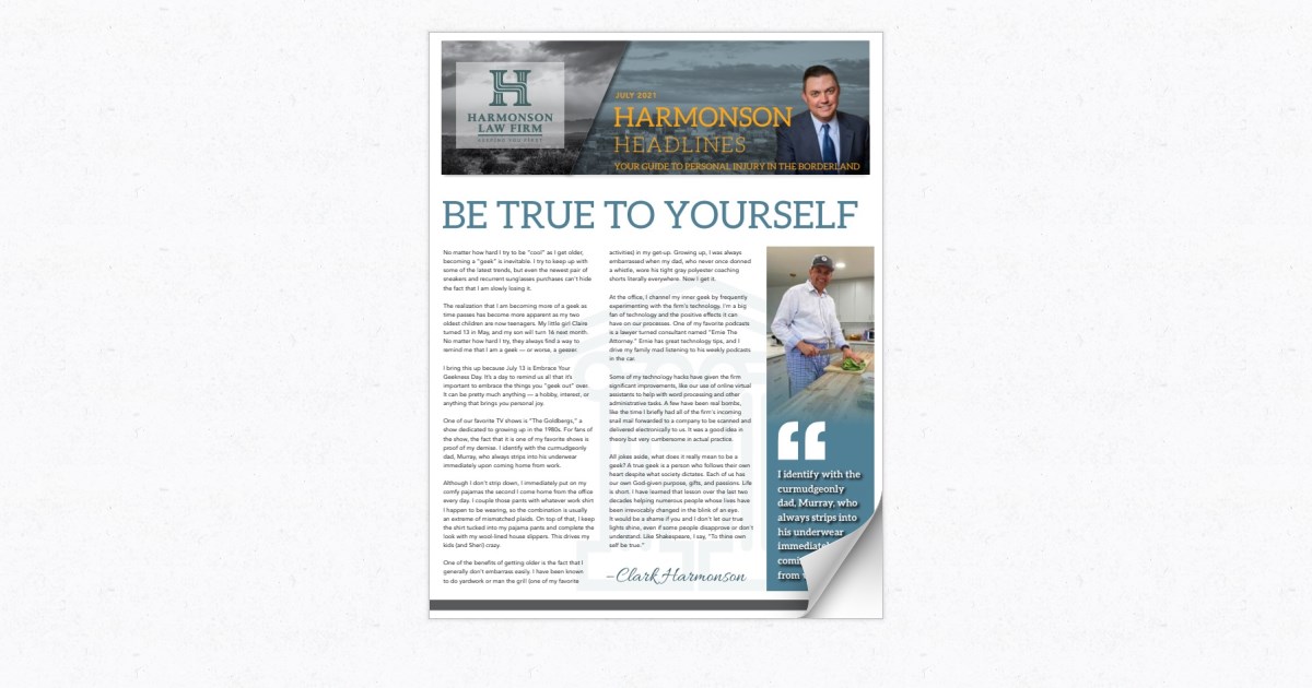 Harmonson Law Firm - July 2021
