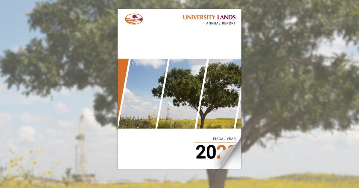 University Lands FY20 Annual Report