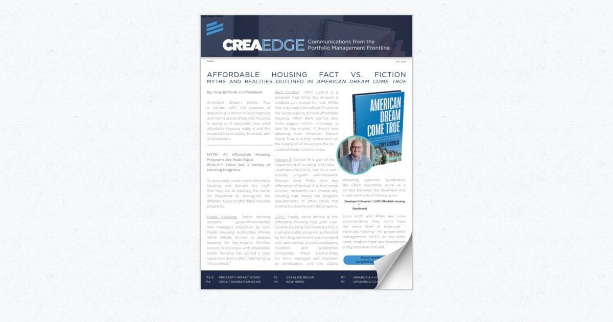 CREA Edge Newsletter - Dec 23