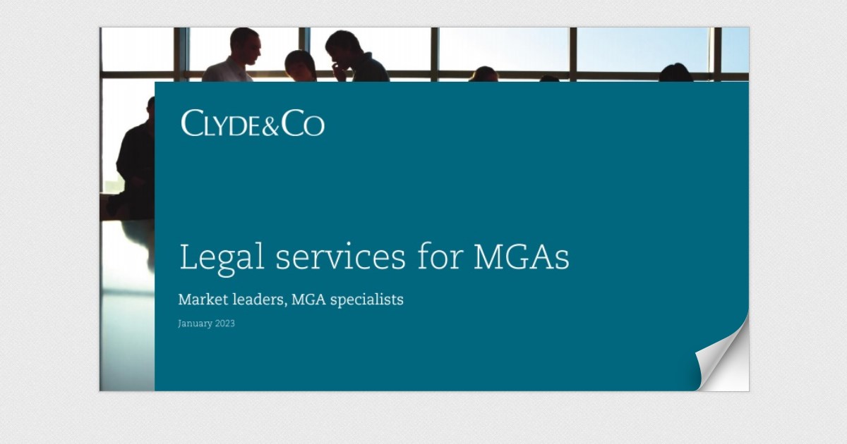 Services for MGAs