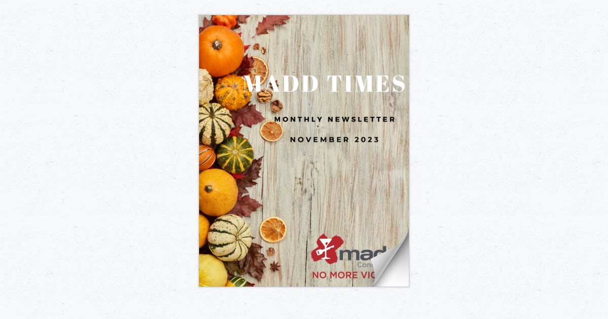 MADD Times November 2023