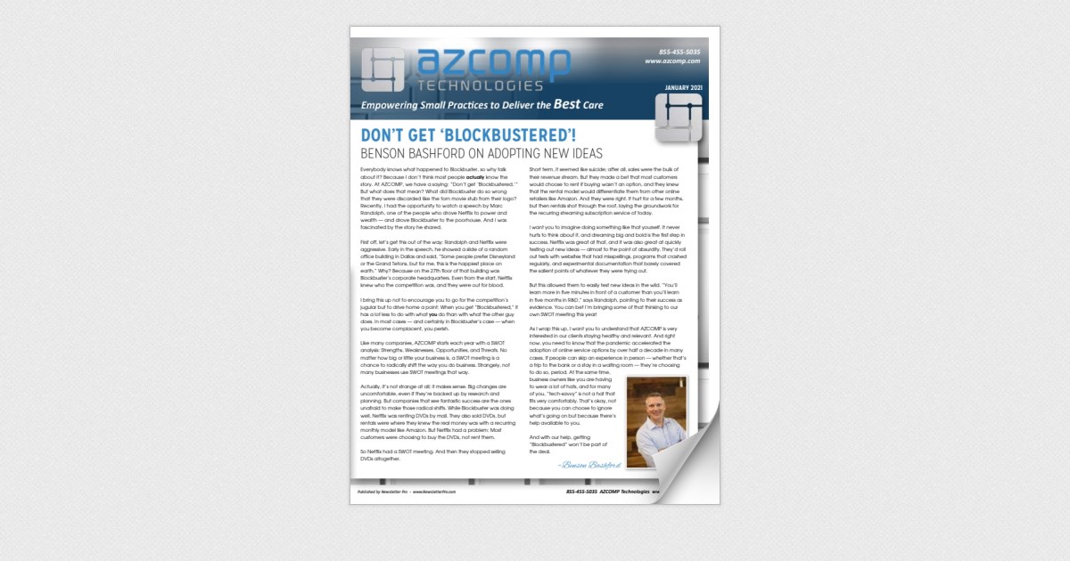 AZCOMP Technologies Medisoft -January 2021 - Page 2