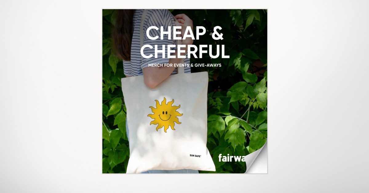 Cheap and Cheerful | Merch for Events and Give-Aways - Page 2