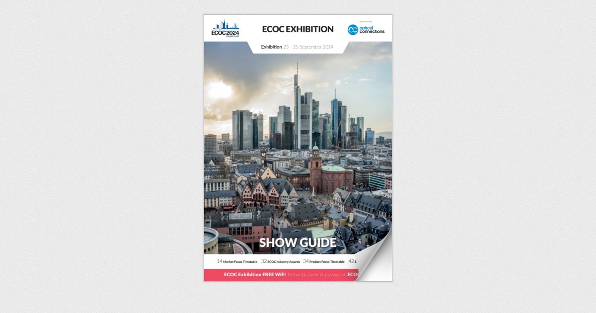 ECOC Exhibition 2024 Show Guide