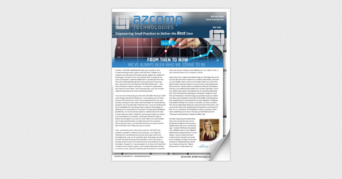 AZCOMP Technologies - Medisoft - May 2020