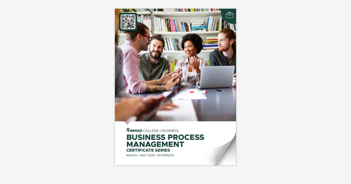 2025 | Business Process Management Certificate Series