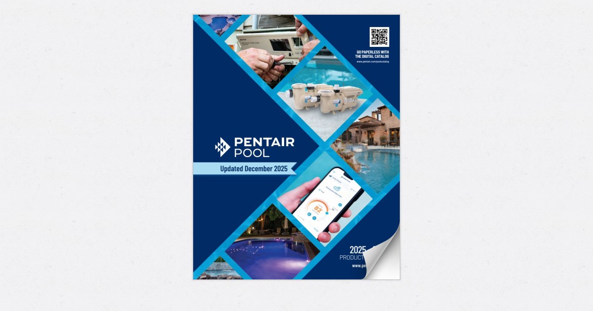 Pentair Pool 2025-2026 Product Catalog