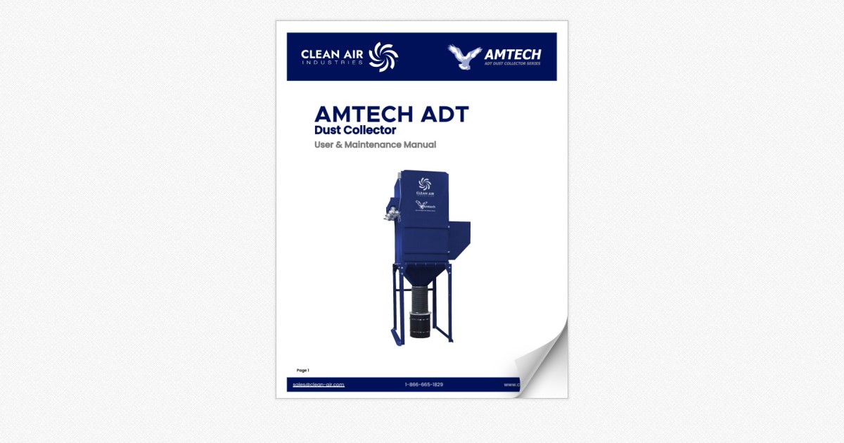 Amtech ADT Dust Collector Series User Manual