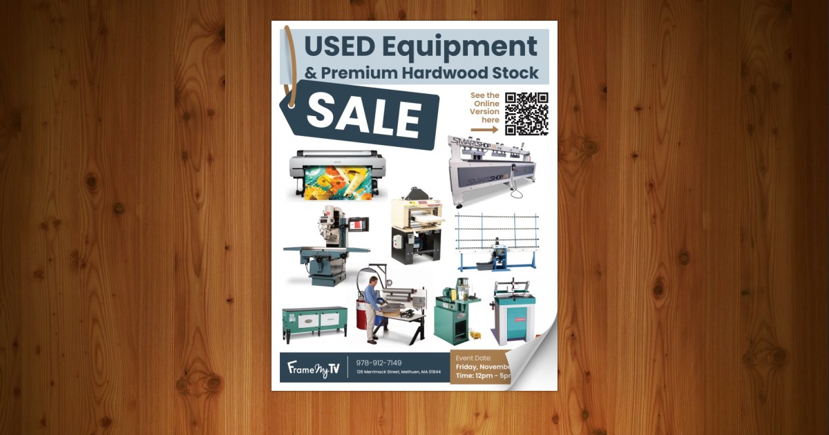 Used Equipment Sale