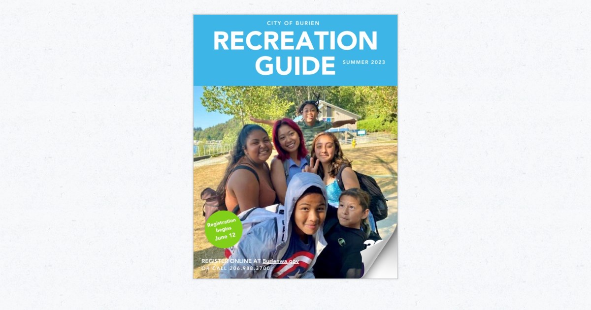 Burien Summer 2023 Digital Recreation Guide