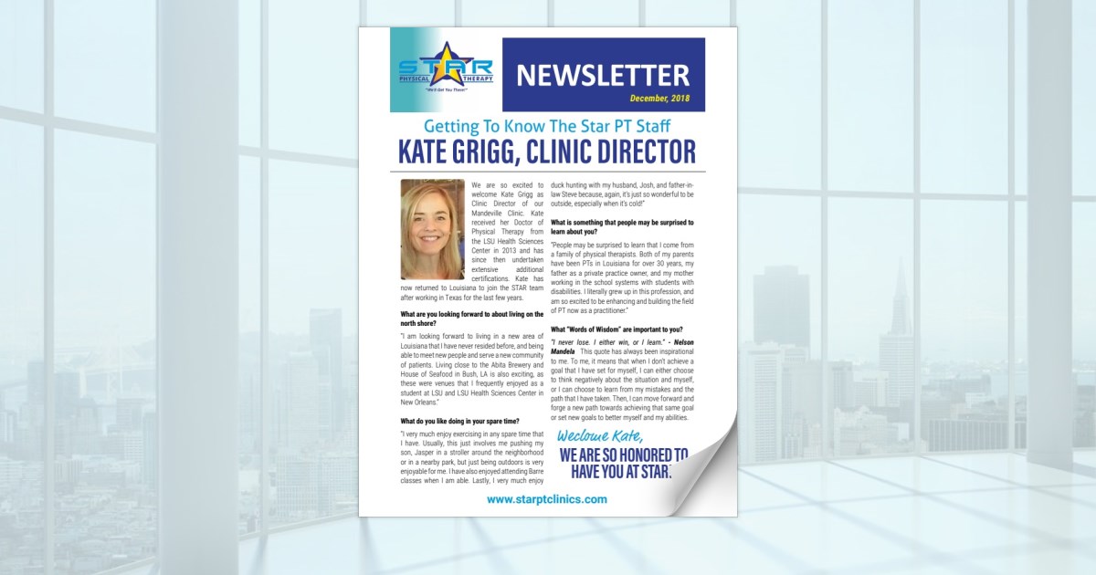 STAR Physical Therapy: Helping Aches and Pains