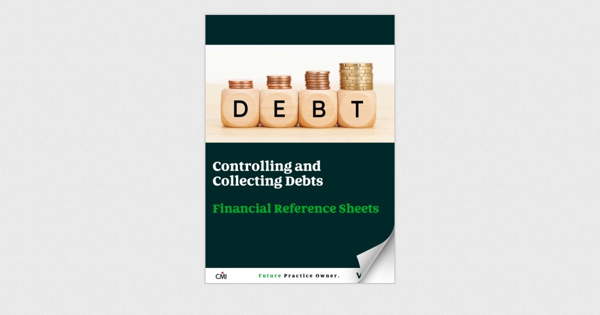 Controlling and Collecting Debts