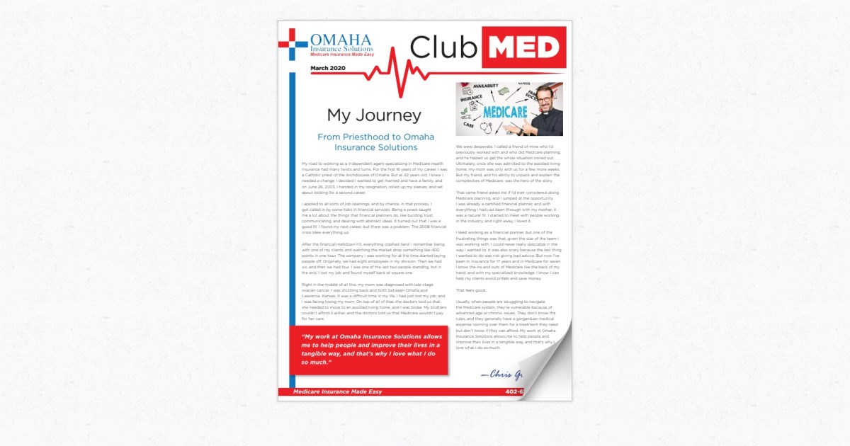 Omaha Insurance Solutions - March 2020