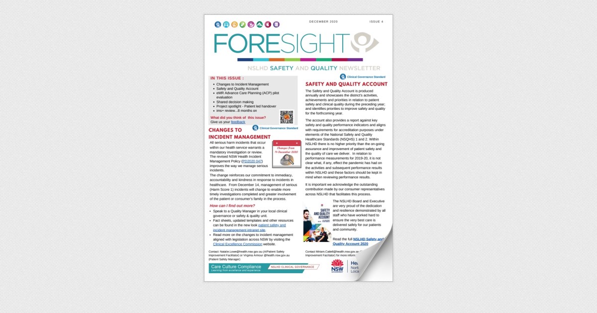 DEC 2020 - Foresight Newsletter