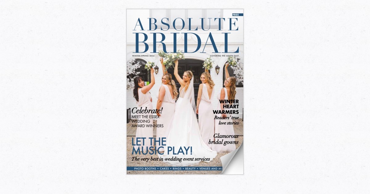 Absolute Bridal Magazine Issue 38 - Winter Spring 2024