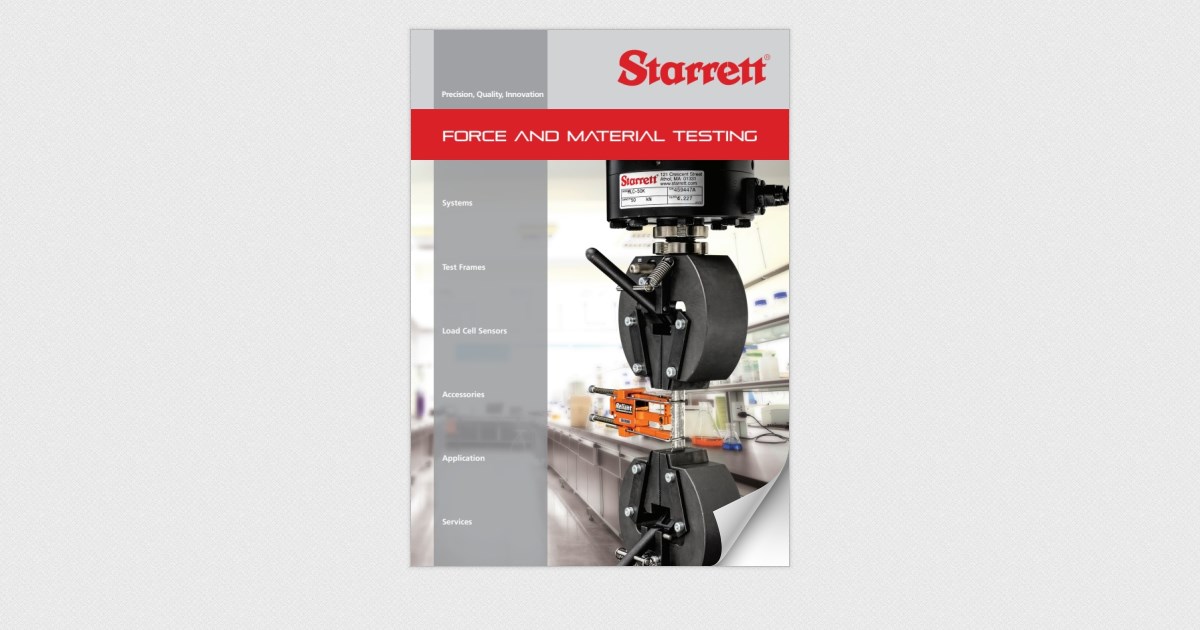 Starrett Europe - Force & Material Testing - Page 16