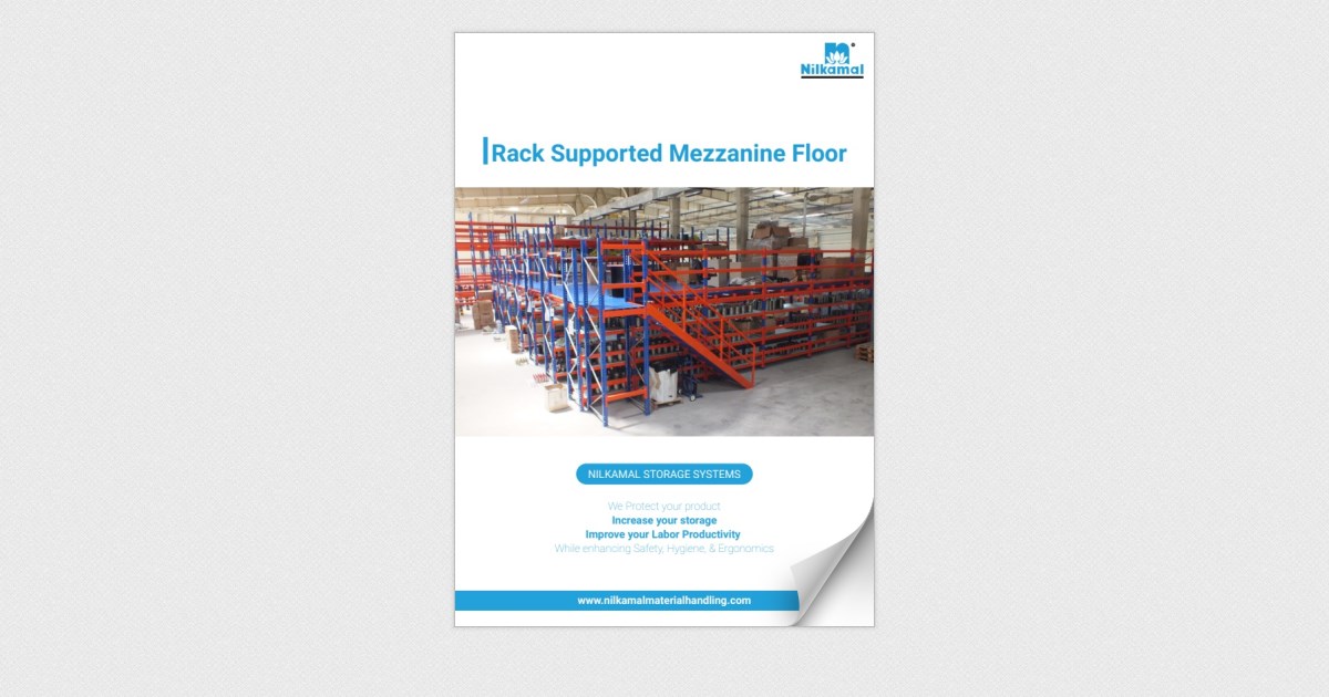 Nilkamal Rack Supported Mezzanine Floor