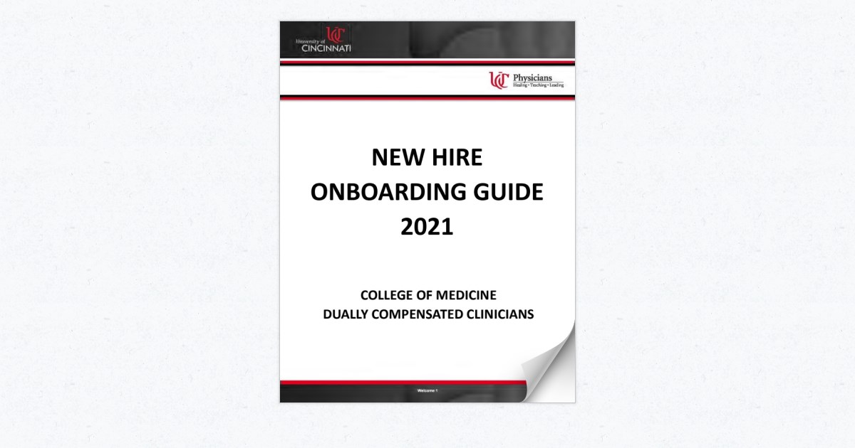 Dual Comp Staff Clinician Onboarding Binder
