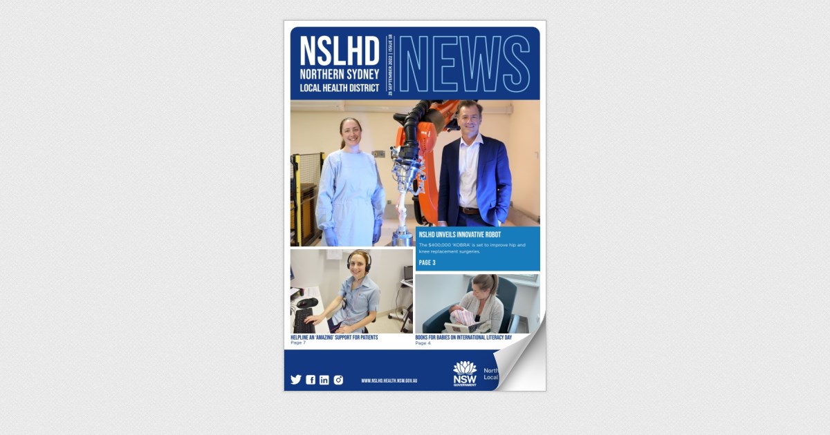 NSLHD News September 23 2022