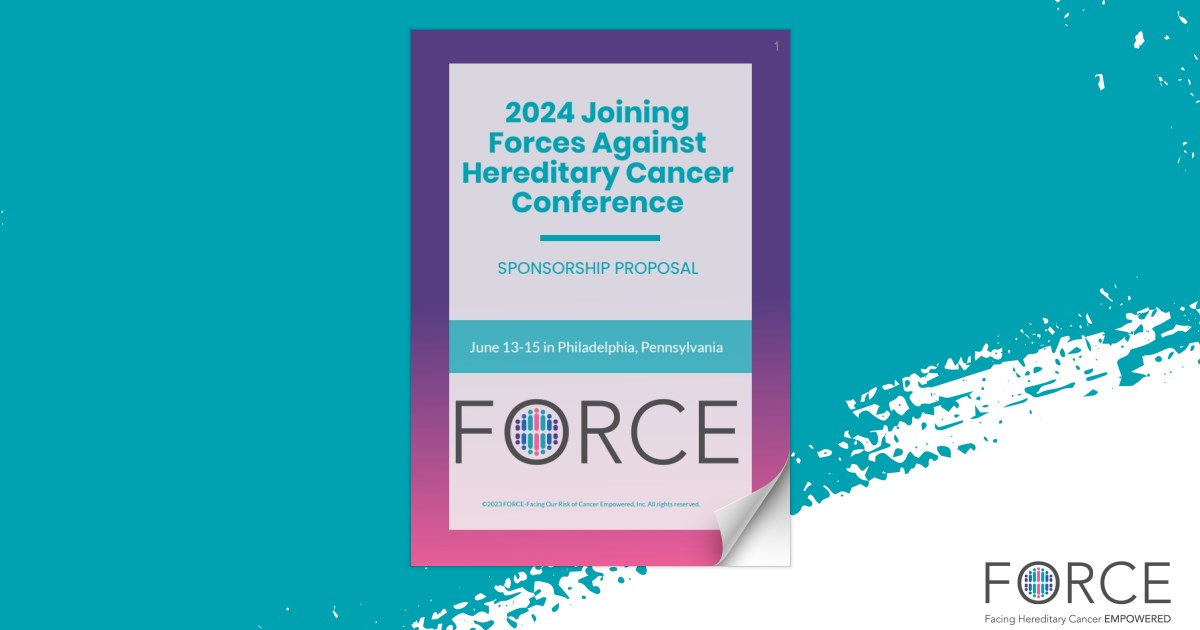 2024 Joining FORCEs Conference Sponsorship Proposal