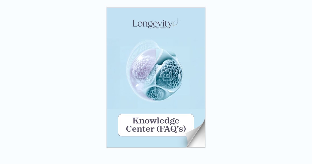 Longevity Medical Institute FAQ's