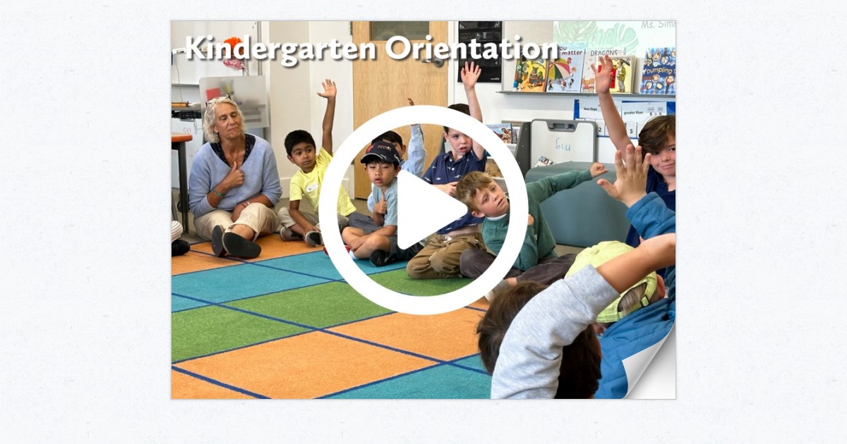 2024–2025 Kindergarten Orientation